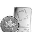 Image of Platinum Bar and Coin