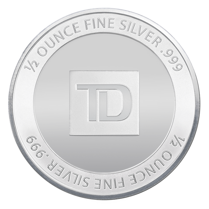 Buy 1/2 oz TD Pride Silver Round | Price in Canada | TD Precious Metals